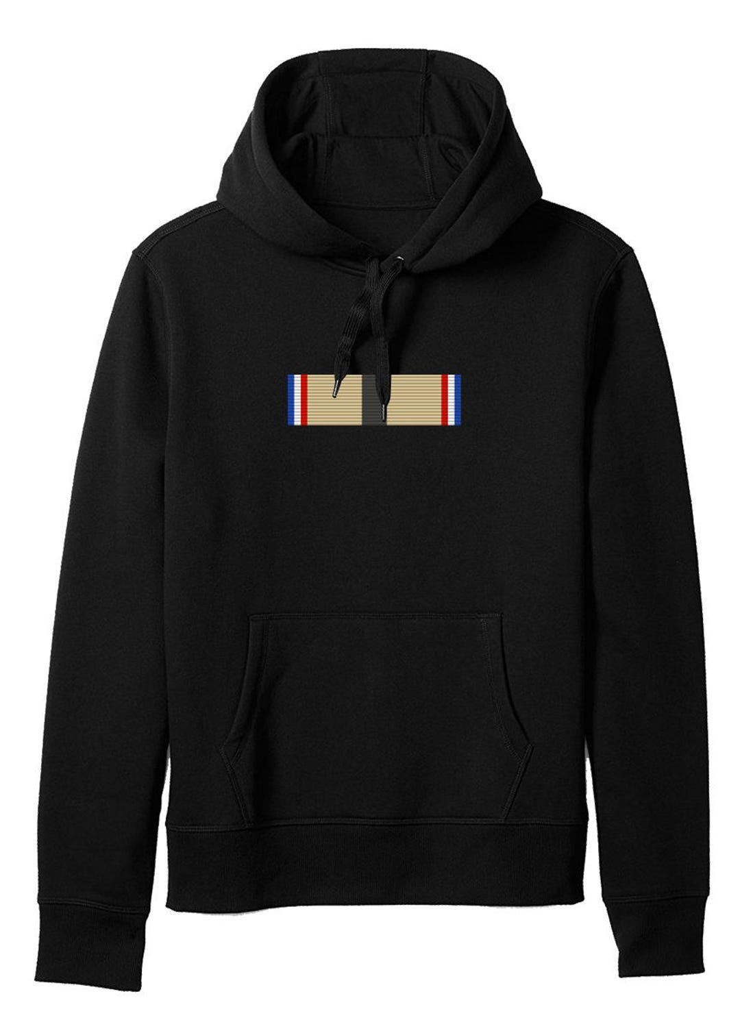 Desert Shield Desert Storm Campaign Medal Ribbon Pull-over Hoodie ...