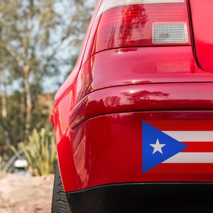 Puerto Rico Flag Sticker Decal - Etsy