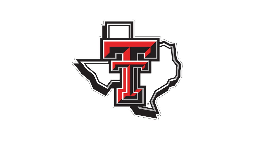 Texas Tech Red Raiders TTU Car Decal Vinyl Decal University Monogram ...