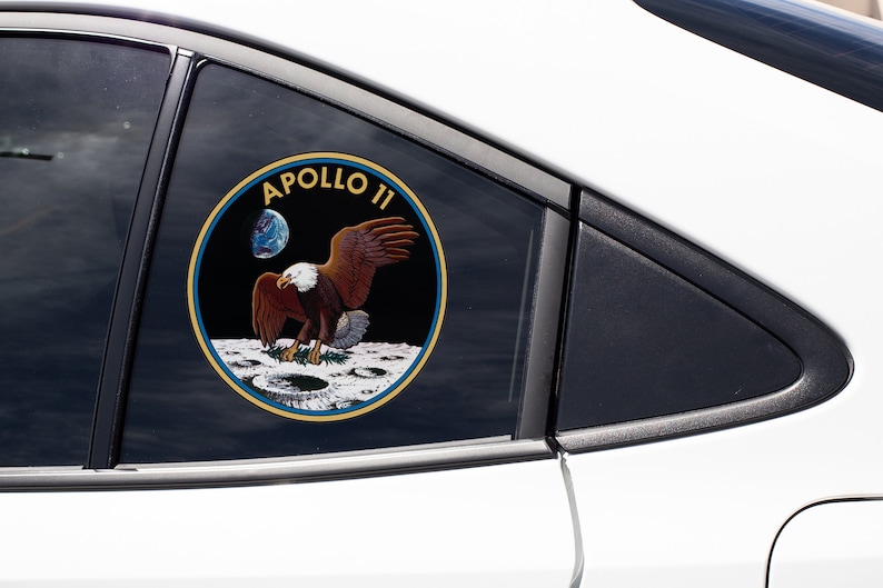 NASA Apollo 11 Mission Patch Sticker Decal NASA Apollo Program - Etsy