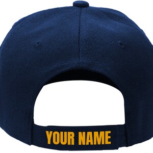 USS Jimmy Carter SSN-23 Badge Baseball Cap Hat Hook & Loop Closure ...