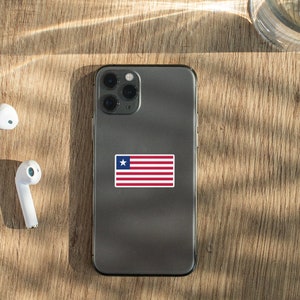 Liberia Flag Sticker Decal / Republic of Liberia / Monrovia / Liberian ...