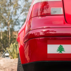 Lebanon Flag Sticker Decal / Republic of Lebanon / Lebanese Republic ...