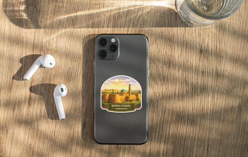 Khiva Citadel Uzbekistan Sticker Decal Vinyl Die-cut World Heritage ...