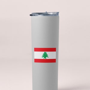 Lebanon Flag Sticker Decal / Republic of Lebanon / Lebanese Republic ...