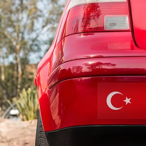 Turkey Flag Sticker Decal / Republic of Turkey / Türkiye Cumhuriyeti ...