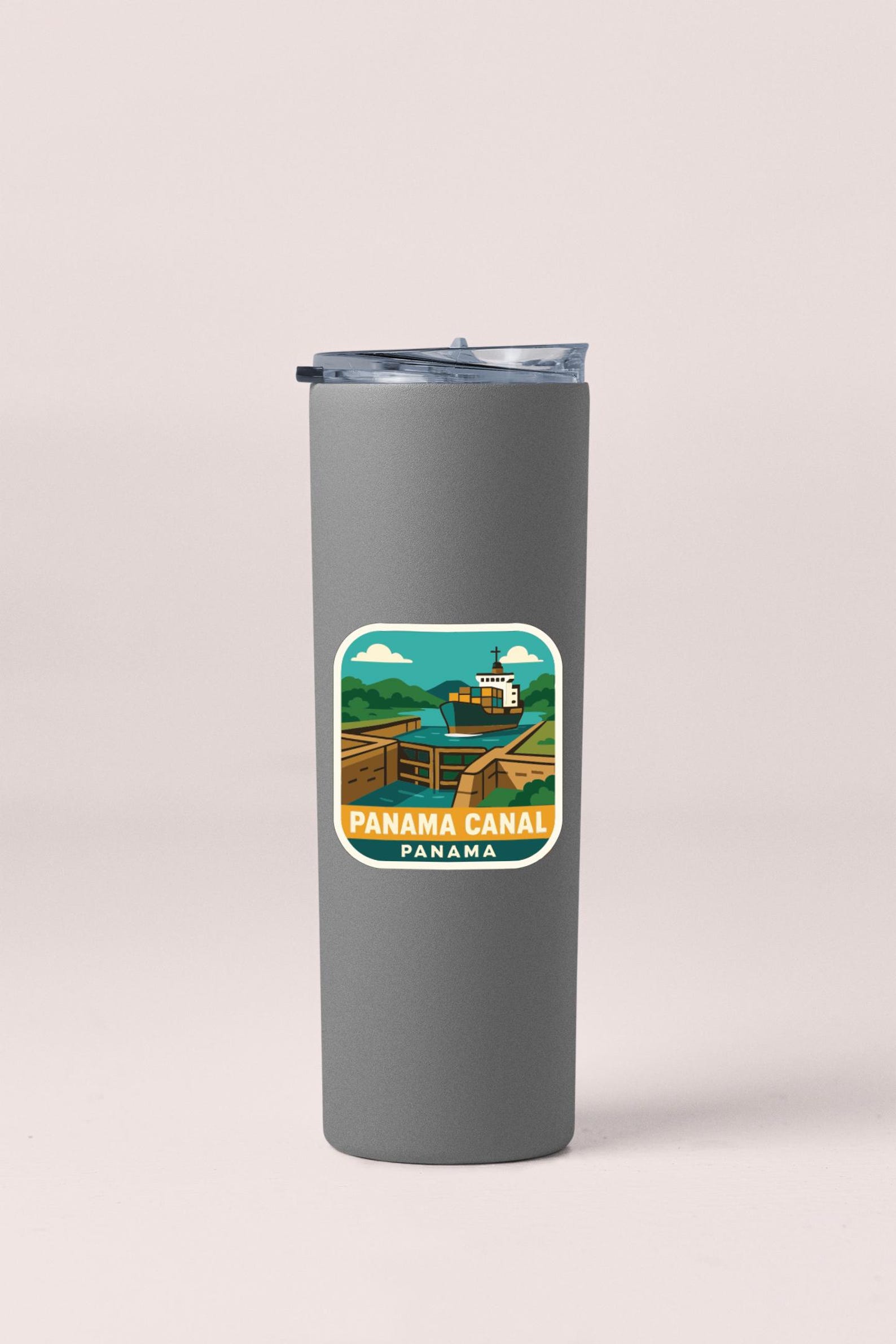 Panama Canal Panama Sticker Decal Vinyl Die-cut Symbolic Landmark ...
