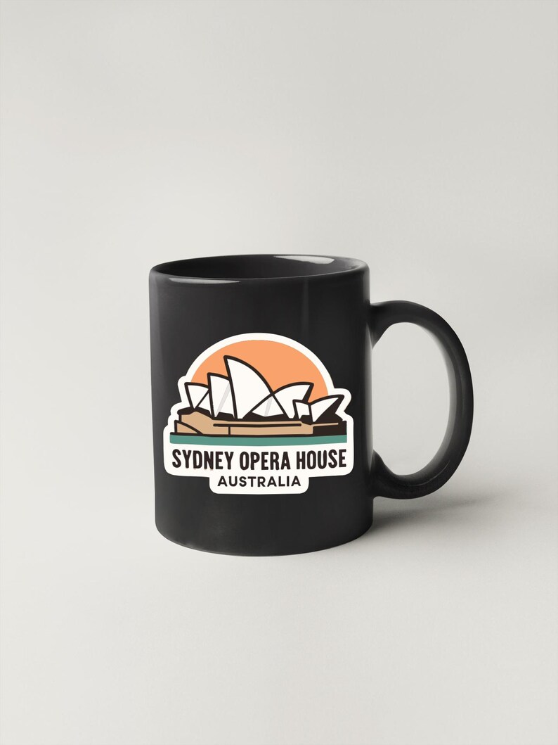 Sydney Opera House Australia Sticker Decal Vinyl Die-cut Symbolic ...