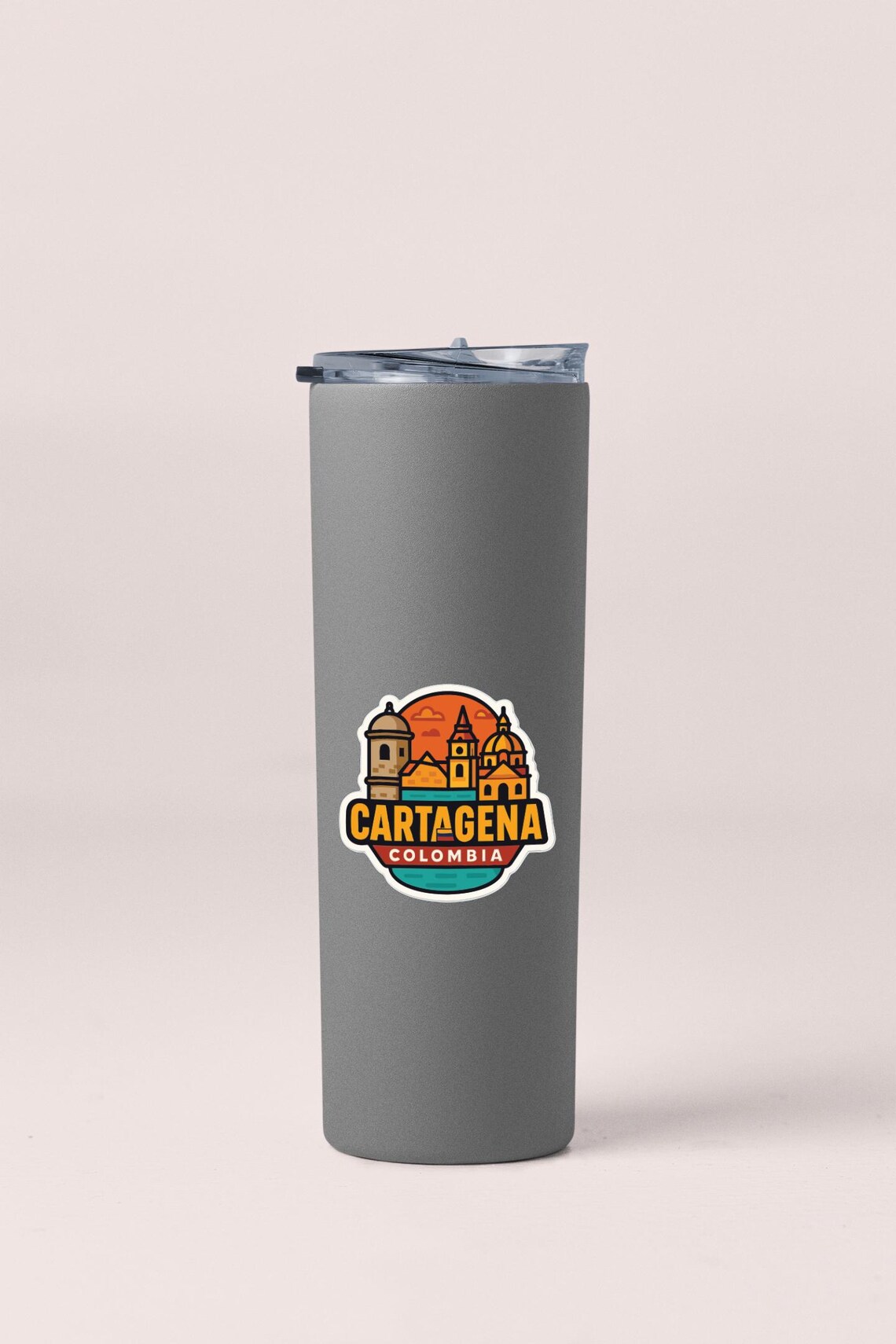 Cartagena Colombia Sticker Decal Vinyl Die-cut City Skyline Landmark ...