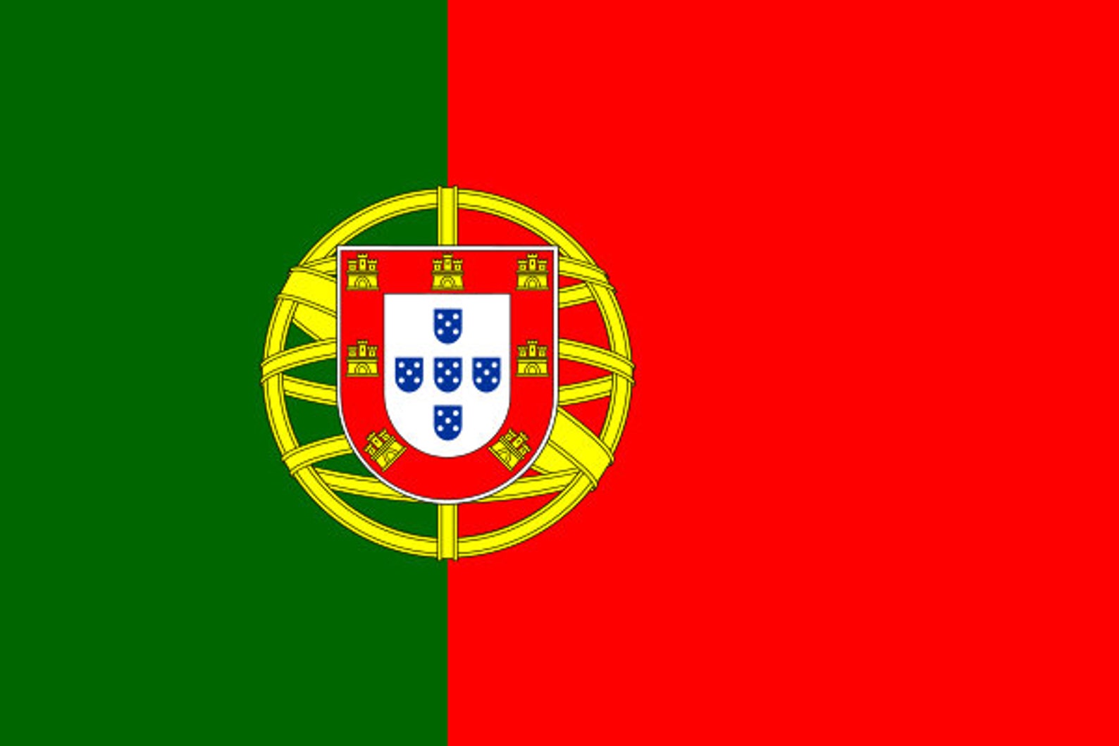 Portugal Flag Sticker Decal / Portuguese Republic / Esta é a - Etsy
