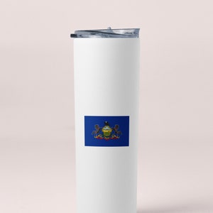 State of Pennsylvania Flag Sticker Decal / USA Pennsylvania State ...