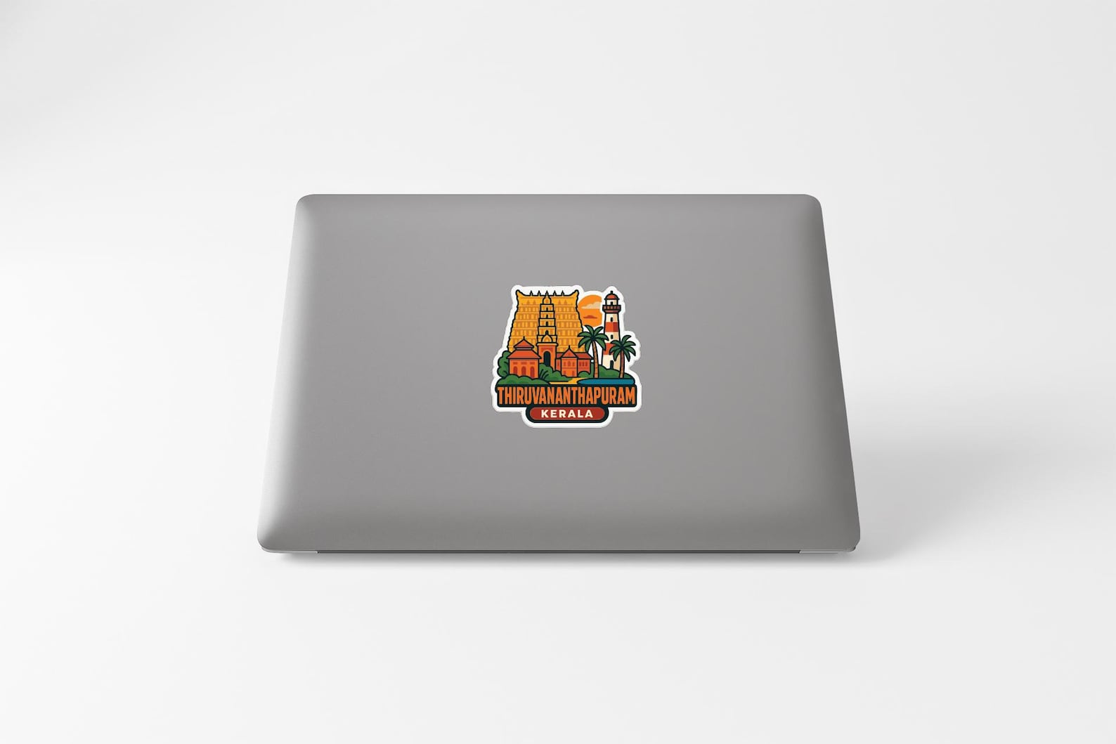 Thiruvananthapuram Kerala Sticker Decal Vinyl Die-cut City Skyline ...