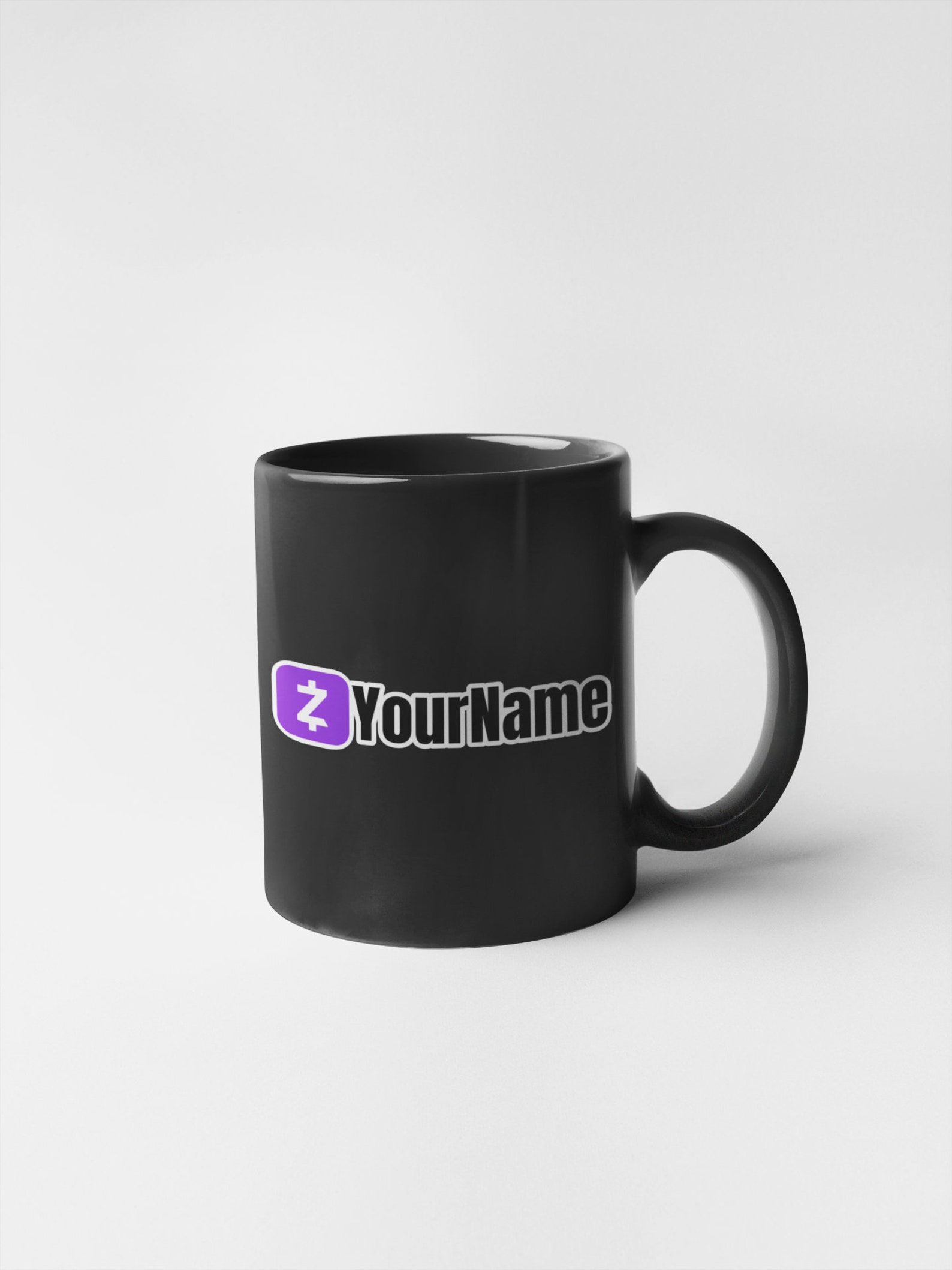 Personalized Zelle Username Decal Sticker Social Media Handle User ID ...