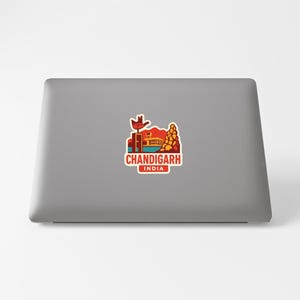 Chandigarh India Sticker Decal Vinyl Die-cut City Skyline Landmark ...