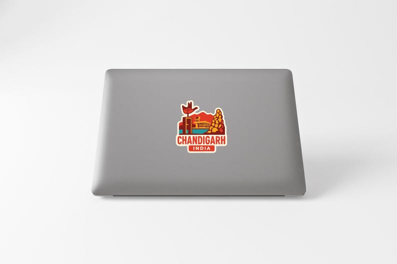 Chandigarh India Sticker Decal Vinyl Die-cut City Skyline Landmark ...