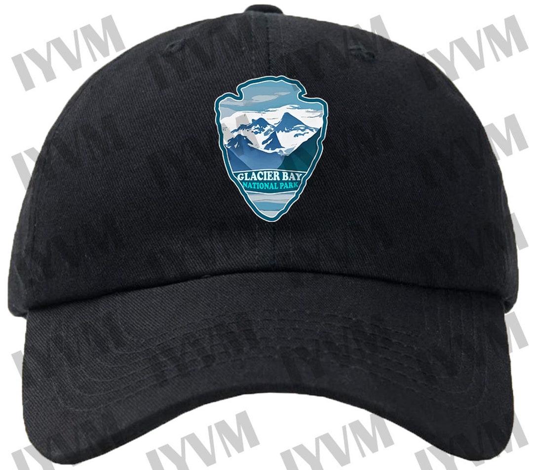Glacier Bay National Park Baseball Cap Hat Hook & Loop Closure - US ...