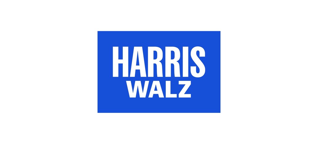Kamala Harris Tim Walz Decal Sticker Democratic Party Democrat 2024 ...