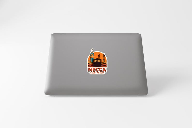 Mecca Makkah Saudi Arabia Sticker Decal Vinyl Die-cut City Skyline ...