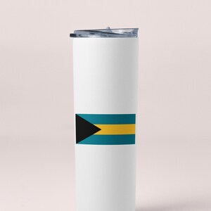 The Bahamas Flag Sticker Decal / Nassau / Commonwealth of the Bahamas ...