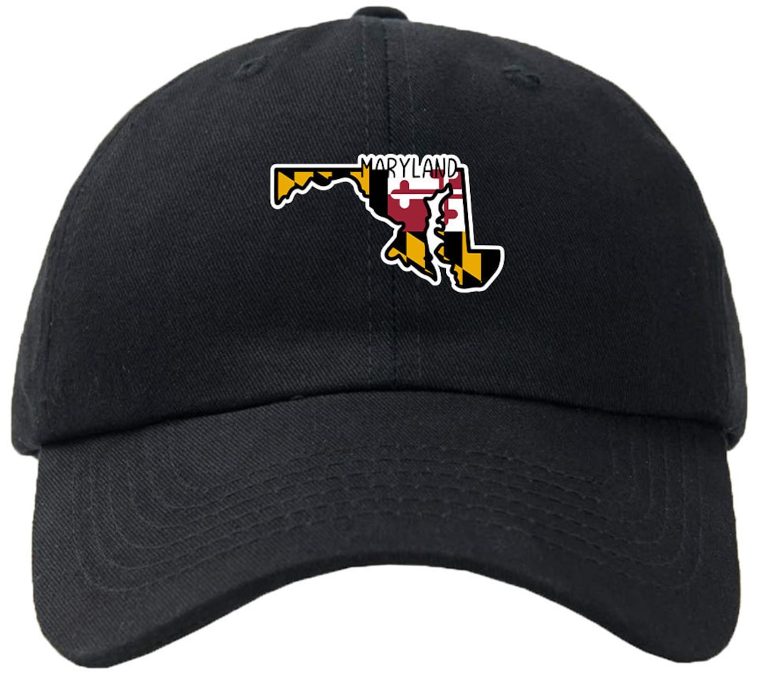 Maryland Map Flag Sticker Decal USA Maryland State Annapolis the Old ...