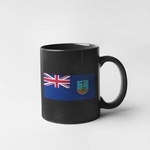 Montserrat Flag Sticker Decal - Etsy