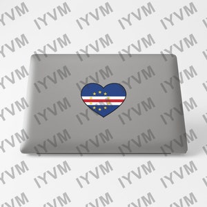 Cape Verde Flag Sticker Decal / Cabo Verde / Republic of Cabo Verde ...