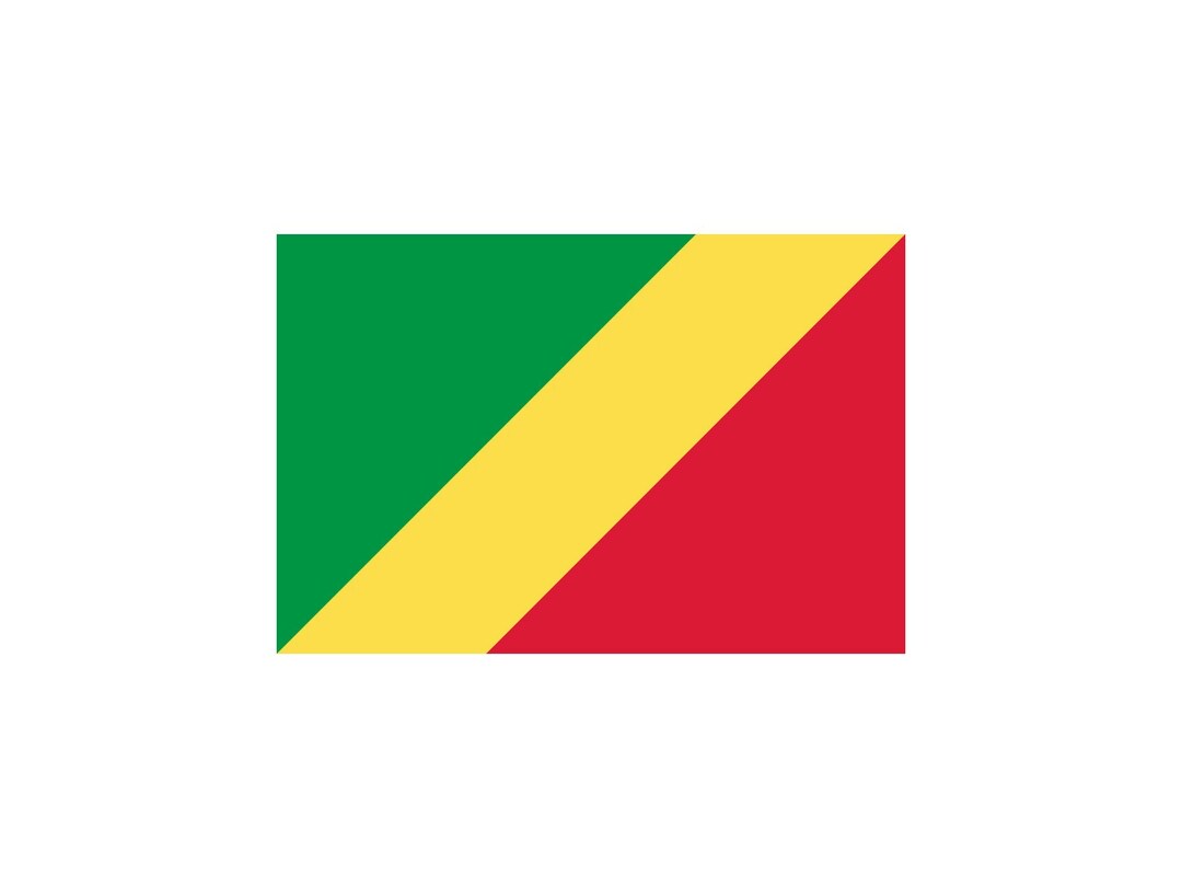 The Republic of Congo Flag Sticker Decal - Etsy