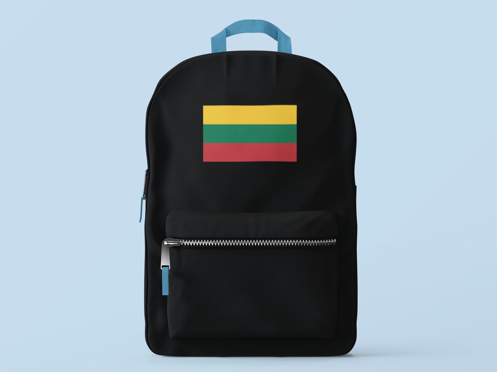 Lithuania Flag Iron on Heat Transfer Vinyl HTV / Republic of Lithuania ...