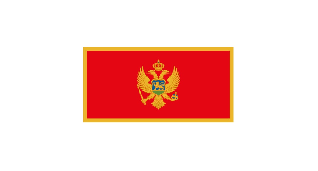 Montenegro Flag Sticker Decal - Etsy