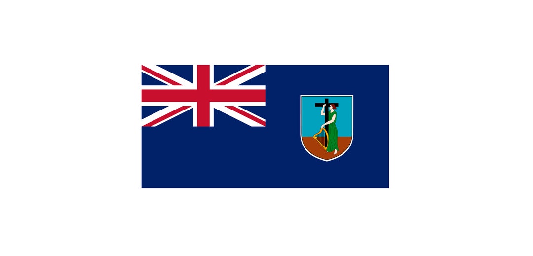 Montserrat Flag Sticker Decal - Etsy