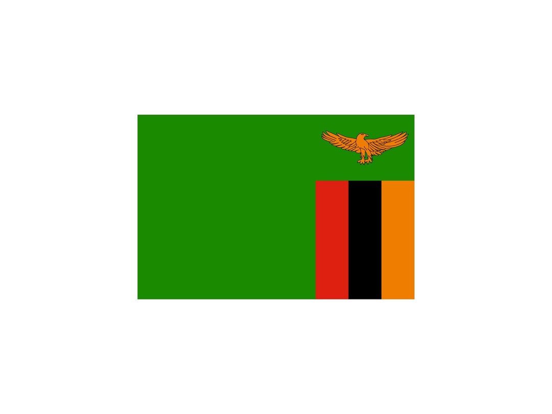 Zambia Flag Sticker Decal - Etsy
