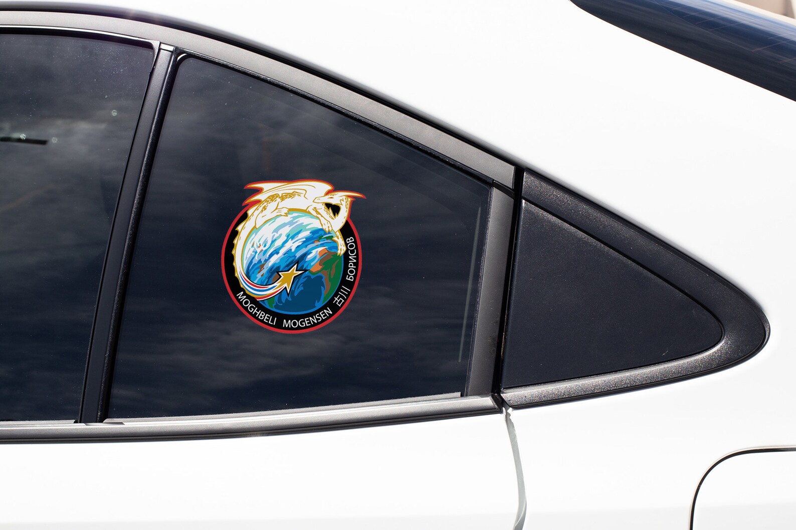 NASA Spacex Crew-7 Mission Patch Sticker Decal NASA Commercial Crew ...