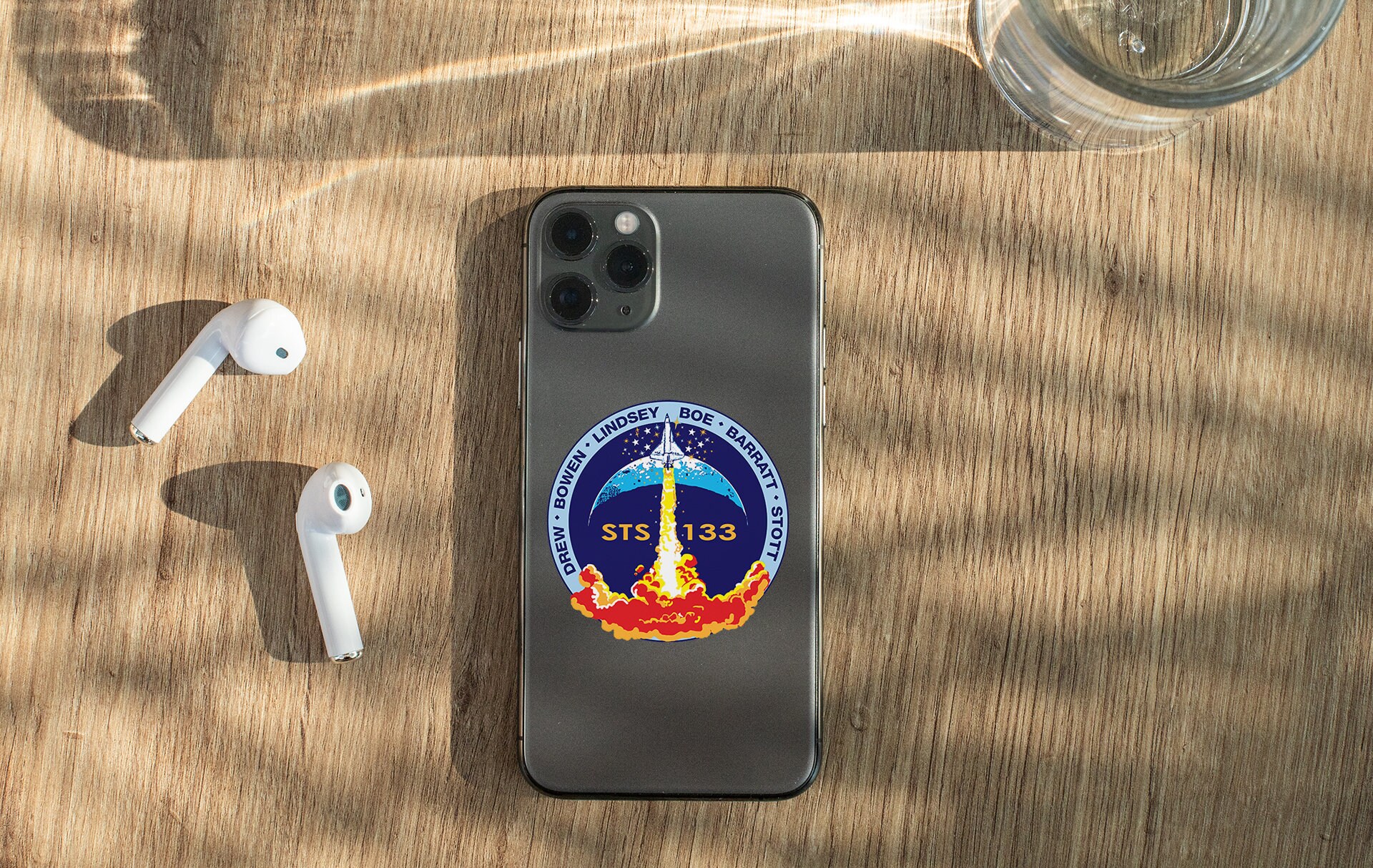 NASA STS-133 Mission Patch Sticker Decal Discovery NASA Space Shuttle ...