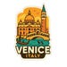 Venice Italy Sticker Decal Vinyl Die-cut City Skyline Landmark Design ...