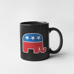Republican Elephant Decal Sticker Republican GOP Party 2024 ...