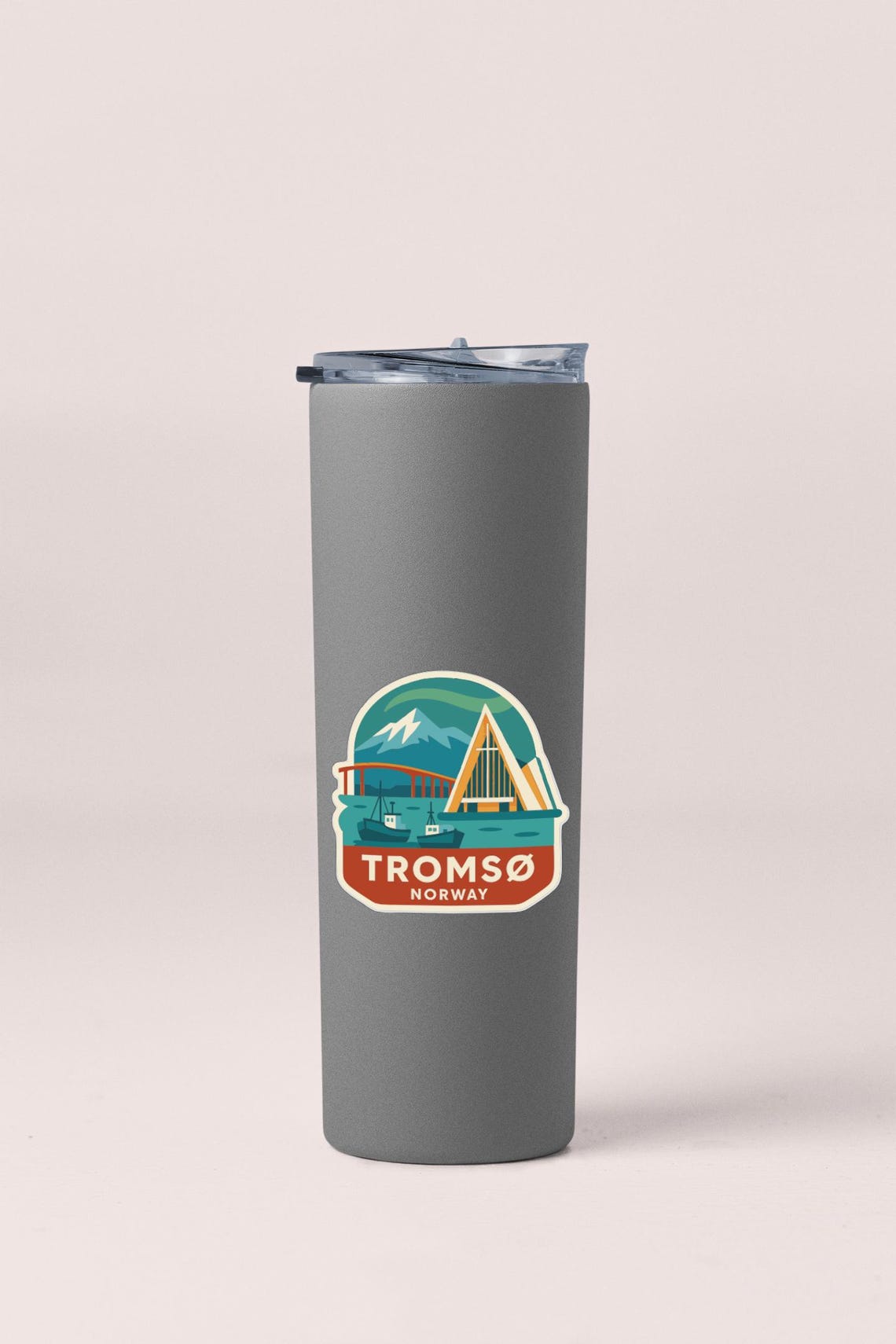 Tromsø Norway Sticker Decal Vinyl Die-cut City Skyline Landmark Design ...