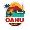 Lanikai Beach Round Sticker - Oahu Hawaii - Etsy Canada