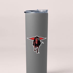 Texas Tech Red Raiders TTU Car Decal Vinyl Decal University Monogram ...