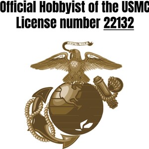 US Marine Corps Badge Sticker Decal Combat Logistics Battalion 24 Car ...