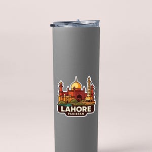 Lahore Pakistan Sticker Decal Vinyl Die-cut City Skyline Landmark ...