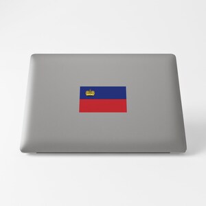 Liechtenstein Flag Sticker Decal - Etsy