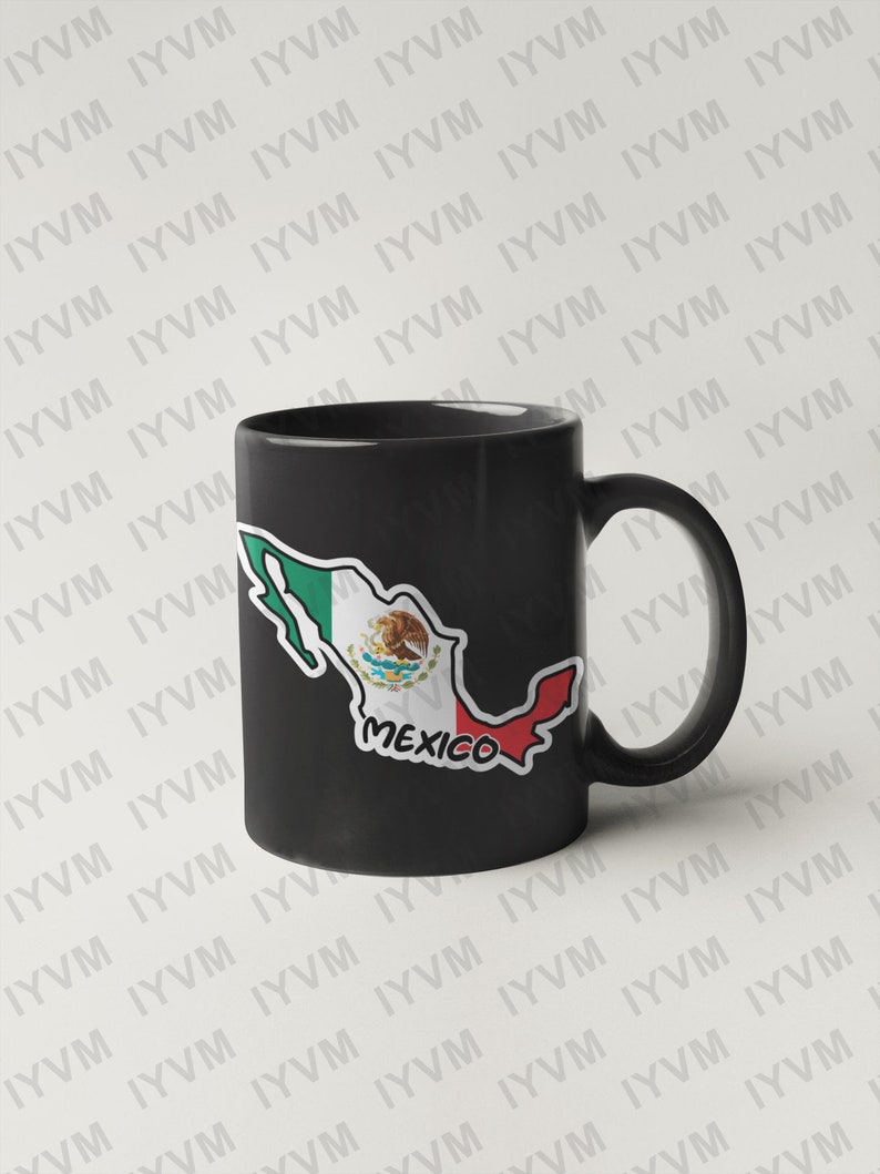 Mexico Map Flag Sticker Decal / United Mexican States / | Etsy