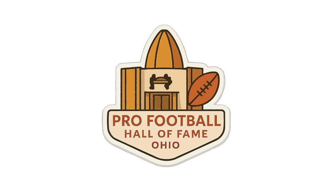 Pro Football Hall of Fame Ohio Sticker Decal Vinyl Die-cut Symbolic ...