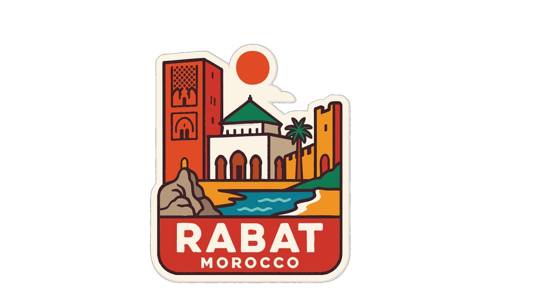 Rabat Morocco Iron on Heat Transfer Vinyl HTV - Etsy