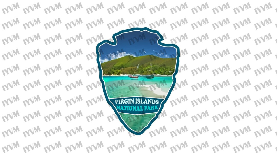 Virgin Islands National Park Decal Sticker - US National Parks Series ...
