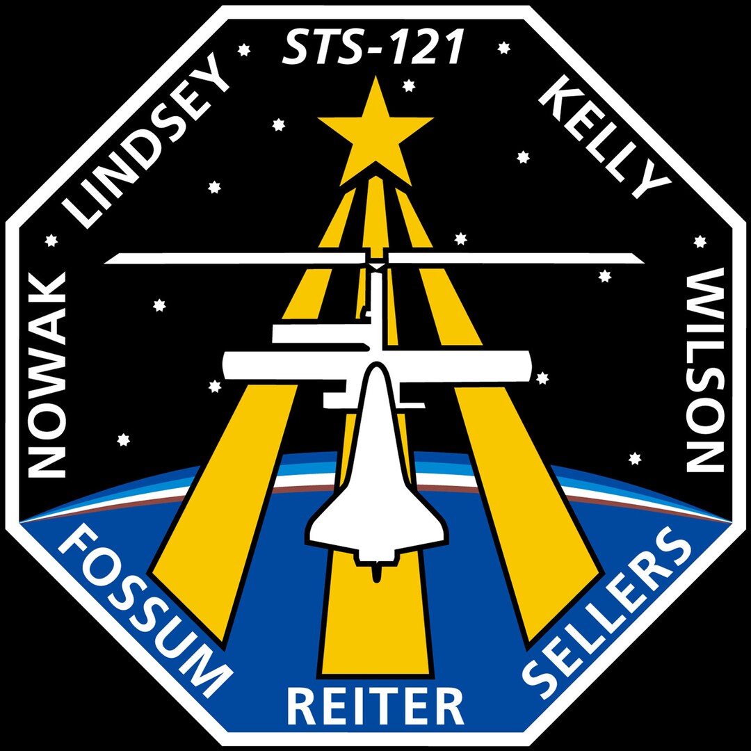 NASA STS-121 Mission Patch Sticker Decal Discovery NASA Space Shuttle Mission - Etsy