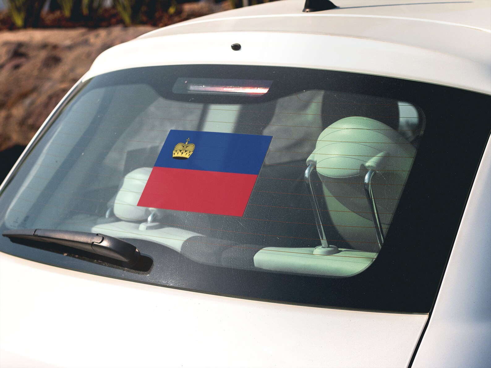 Liechtenstein Flag Sticker Decal - Etsy