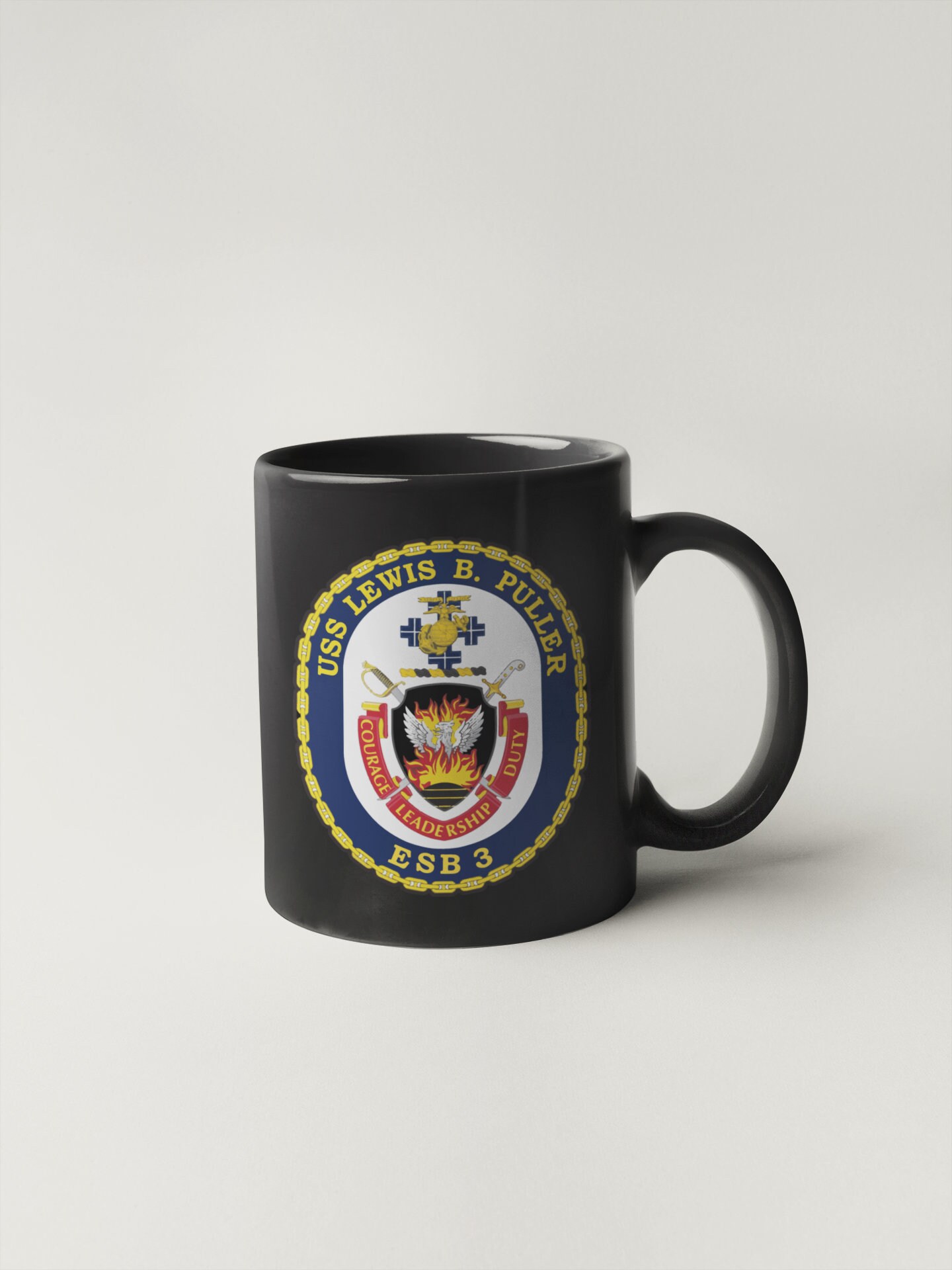 USS Lewis B. Puller ESB-3 Badge Sticker Decal Lewis B. Puller Class ...
