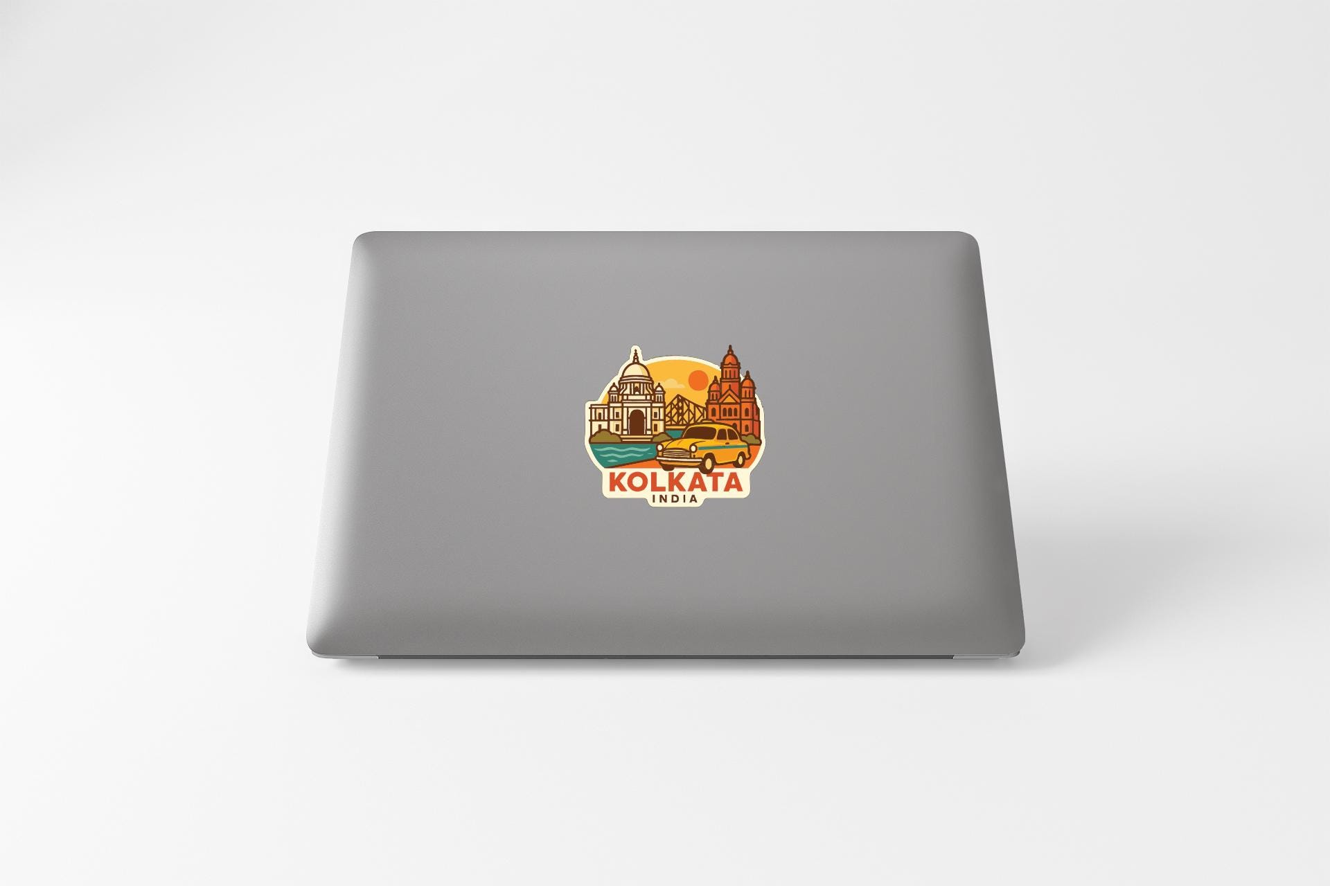 Kolkata India Sticker Decal Vinyl Die-cut City Skyline Landmark Design ...