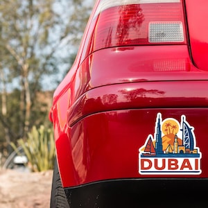 Dubai Sticker Decal Vinyl Die-cut City Skyline Landmark Design - Etsy
